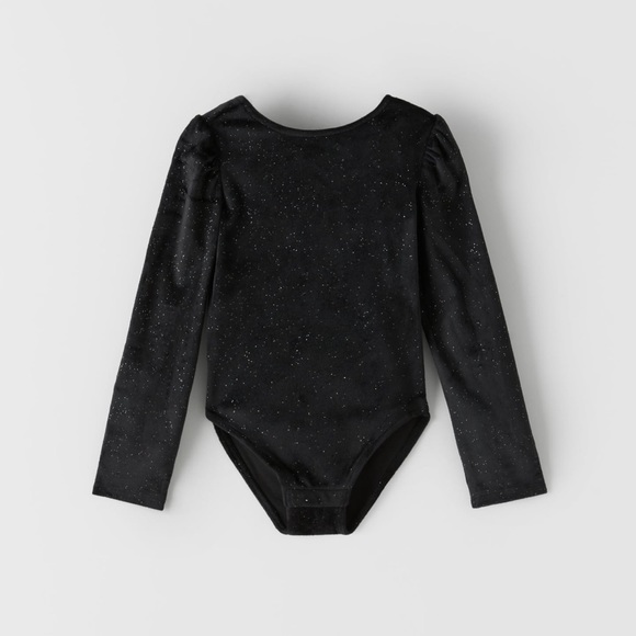 Zara | One Pieces | Zara Black Velvet Body | Poshmark